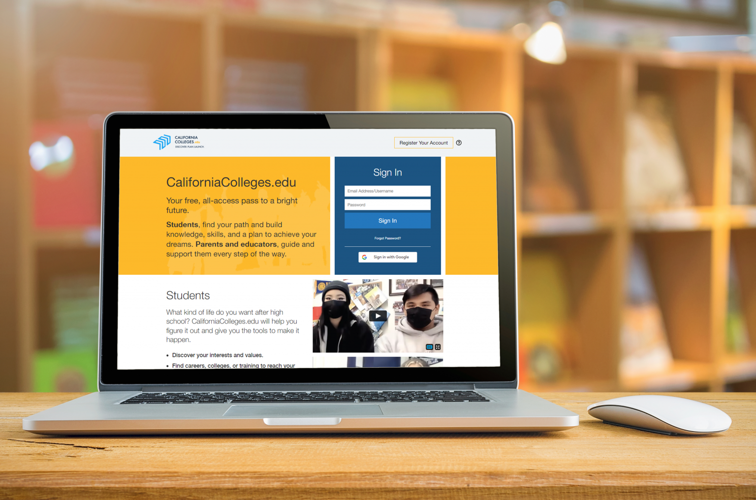 Tools for Students » CaliforniaColleges.edu | Learn More
